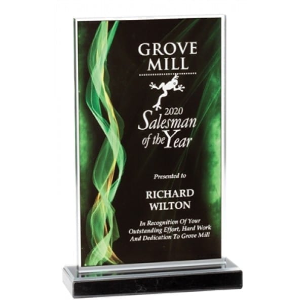Color Illusion Acrylic Award Plaque Red Green Blue DT1620 | Fast ...