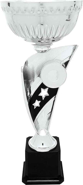 Silver Banner Cup Trophy Award with Insert | JDS Awards | Fast Shipping ...
